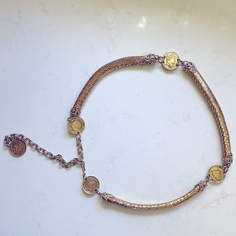 Vintage Coin Belt - Gem